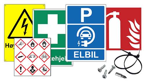 SkiltDirect - raskest i Norge på merkeskilt, tags og kabelmerking